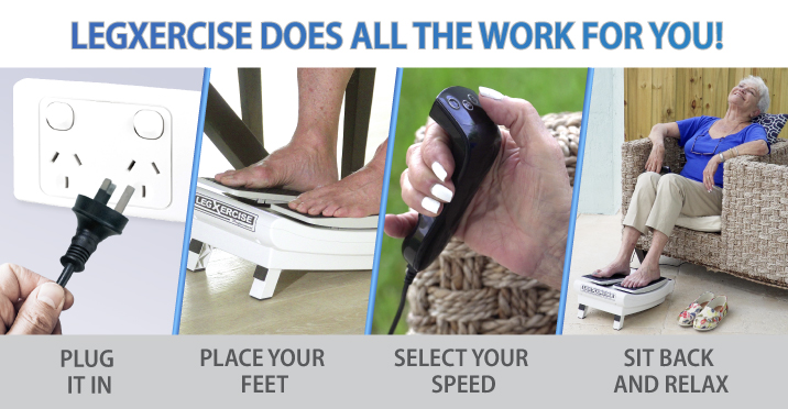 LegXercise Professional | Automatic Leg Mover & Circulation Improver