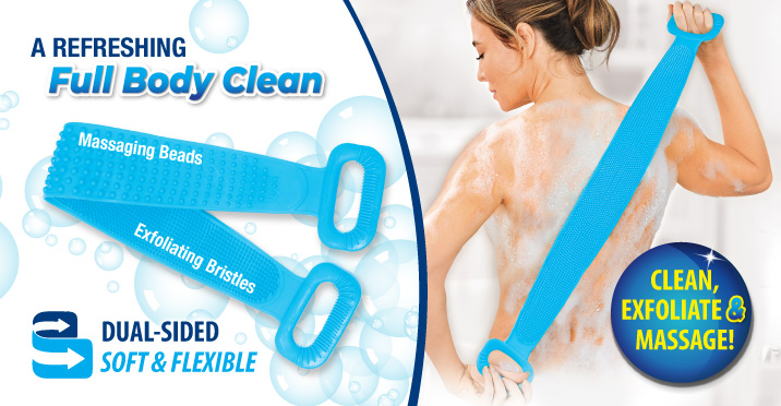 Shimmy Scrub™ Dual-Sided Body Scrubber | BUY 1, GET 1 MORE!