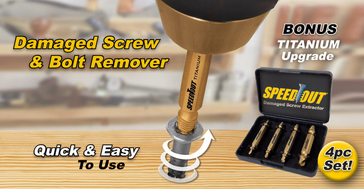 Speed Out™ | Remove Damaged Screws & Bolts In Seconds!