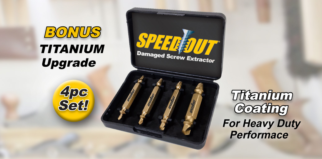 Speed Out™ | Remove Damaged Screws & Bolts In Seconds!