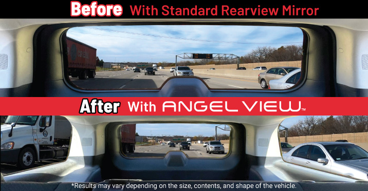 Angel View™ | Wide View Mirror Attachment