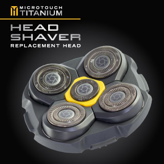 MicroTouch Titanium Head Shaver Replacement Head
